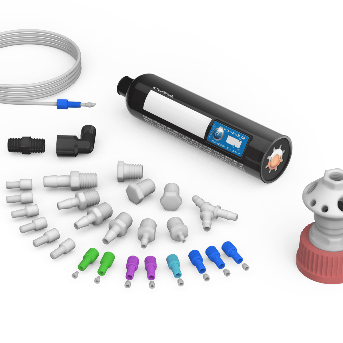 HPLC WASTE KIT PLUS GL45 – Lab Lids